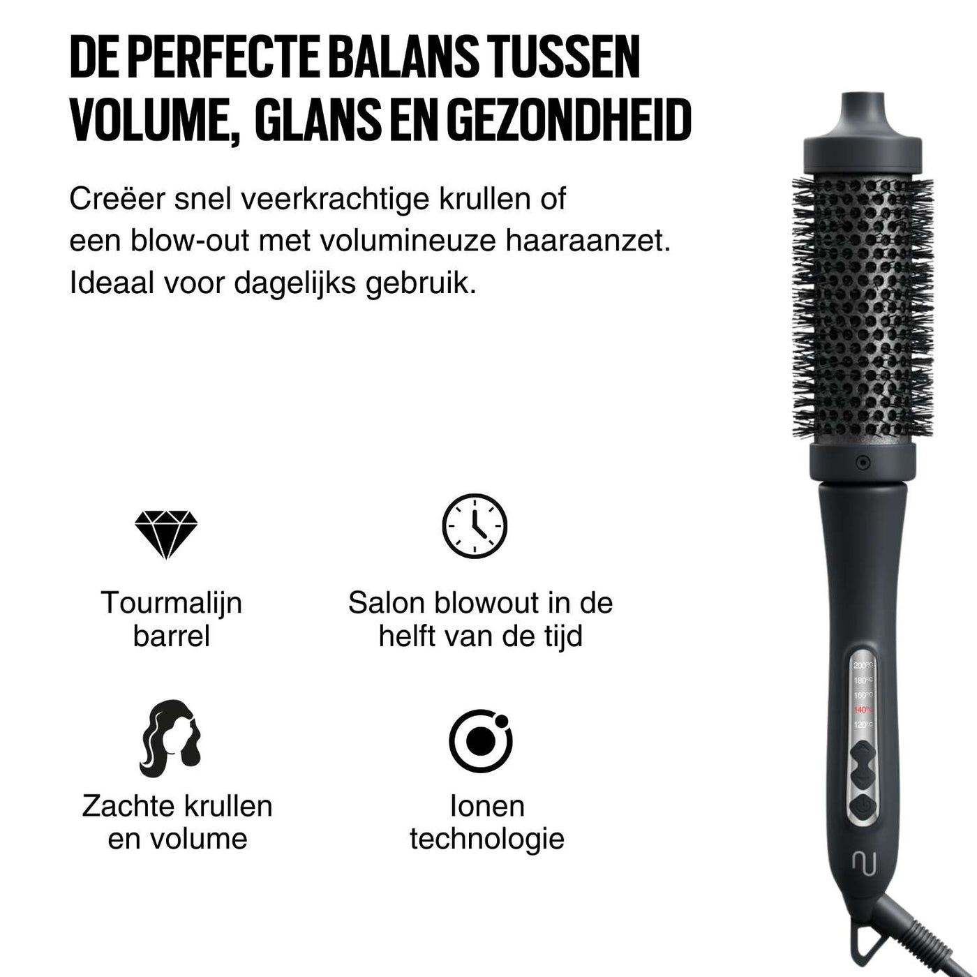Krachtige en gezonde Airwrap - Navado Easystyler Pro
