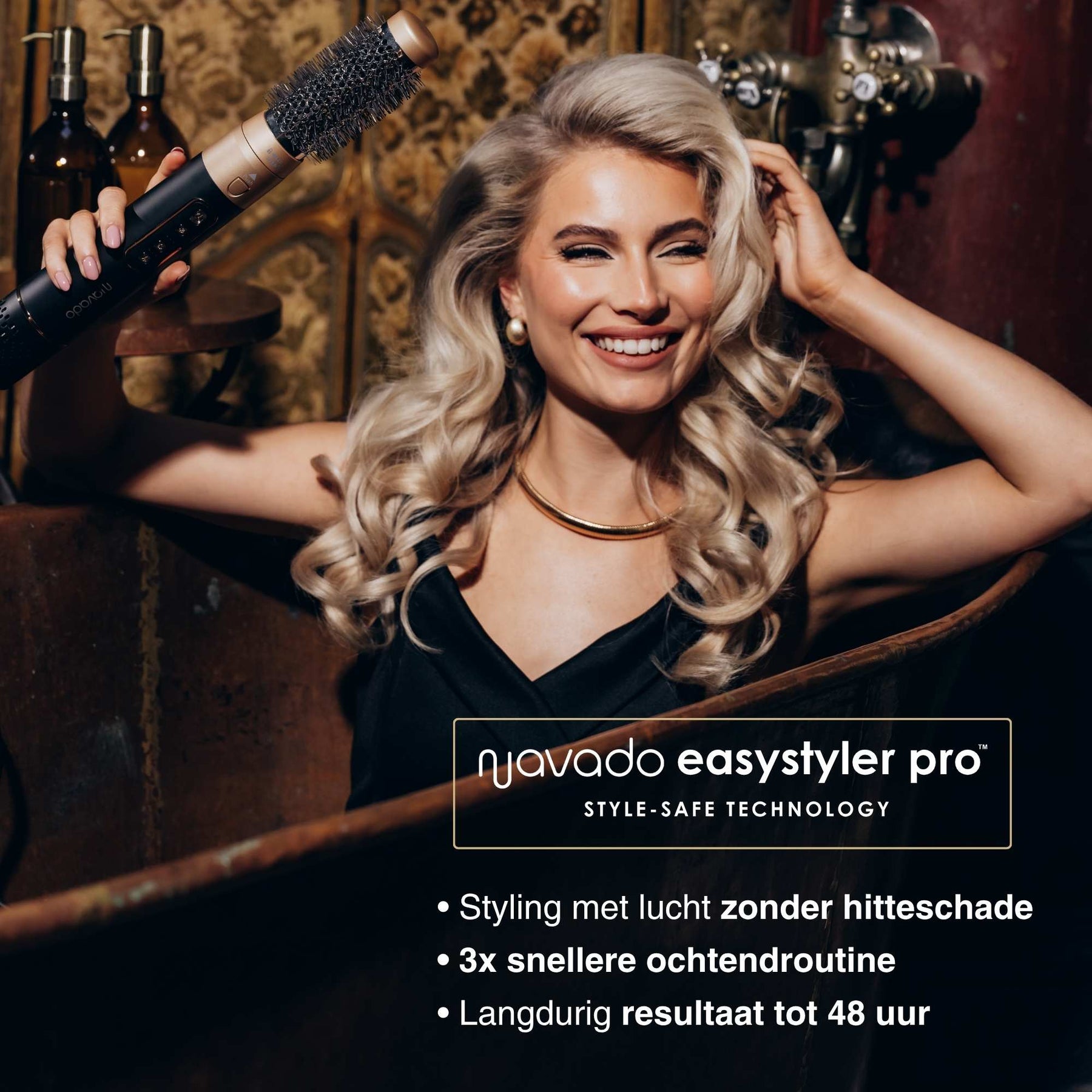 Navado Easystyler Pro 6-in-1 Airwrap fohn